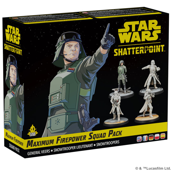 Star Wars: Shatterpoint - Maximum Firepower Squad Pack – Sentinel Hobby and Games