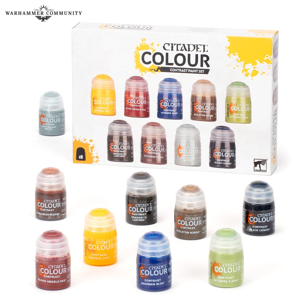Citadel Color: Contrast Paint Set – Sentinel Hobby and Games