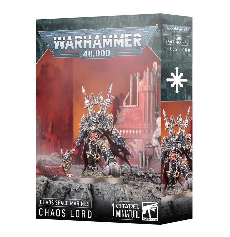 Chaos Space Marines: Chaos Lord – Sentinel Hobby and Games