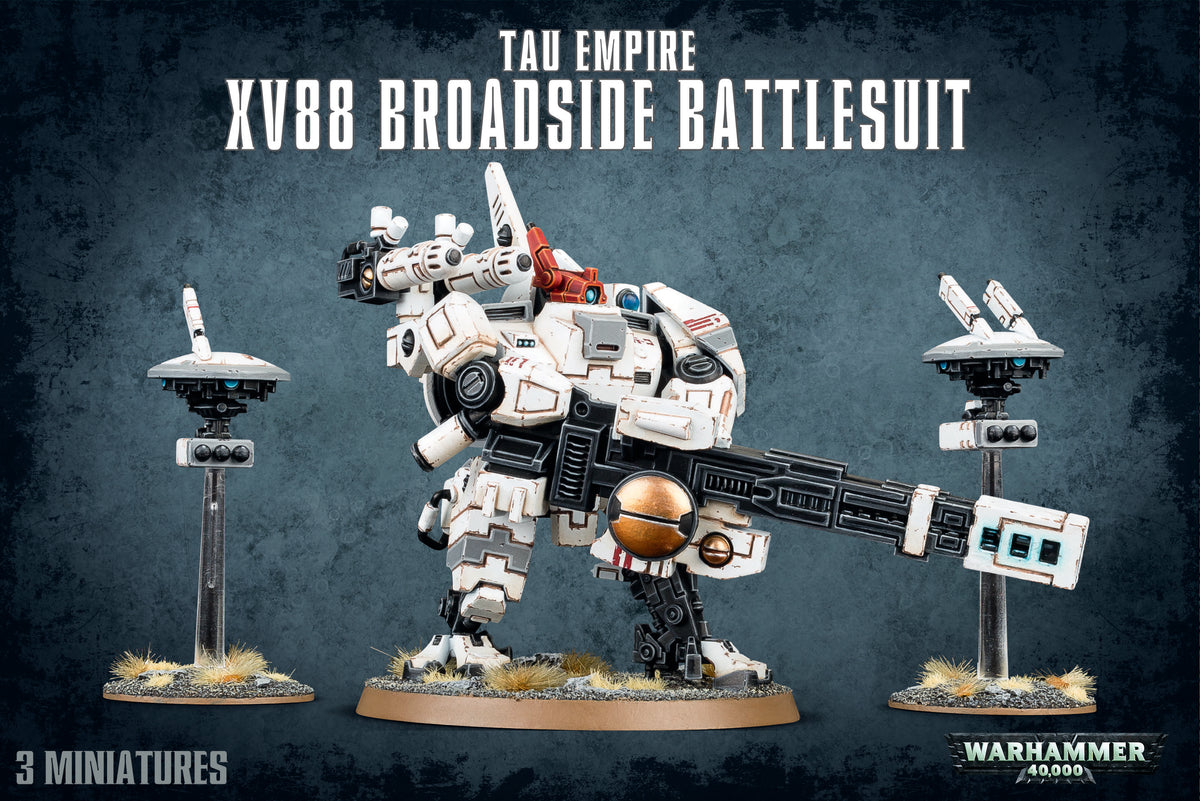 Tau Empire Xv88 Broadside Battlesuit – Sentinel Hobby and Games